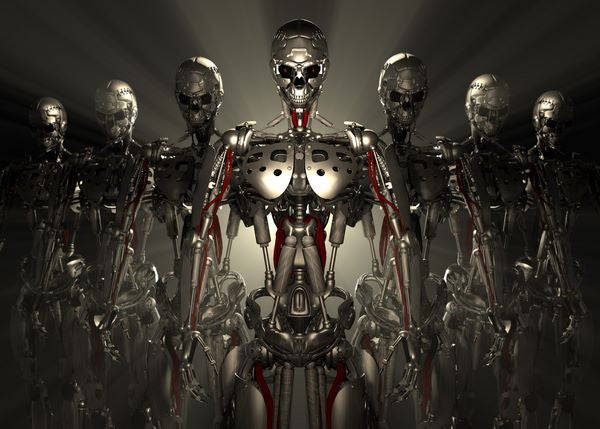 Roboti kosturi – Posteraj - štampa i uramljivanje