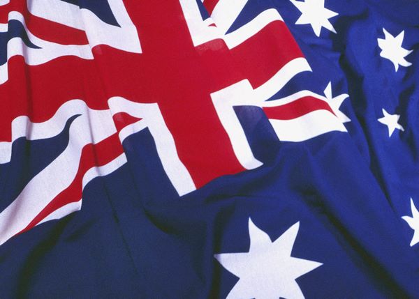 Zastava Australije izbliza – Posteraj - štampa i uramljivanje
