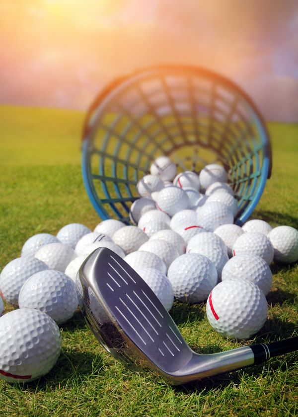 Golf fotografije loptice – Posteraj - štampa i uramljivanje